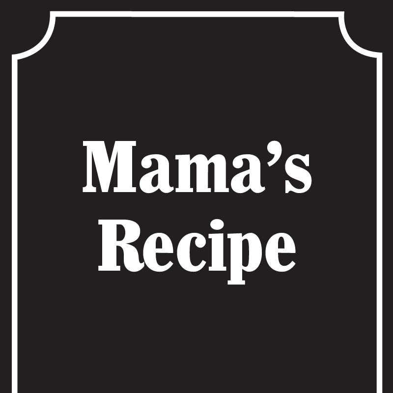 It's all about mum's cooking